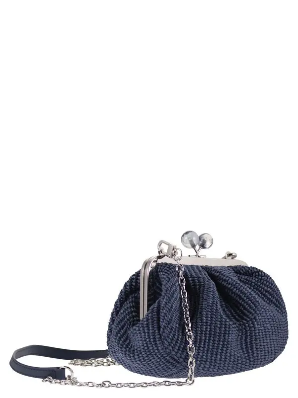 Max Mara Woven Design Shoulder Bag