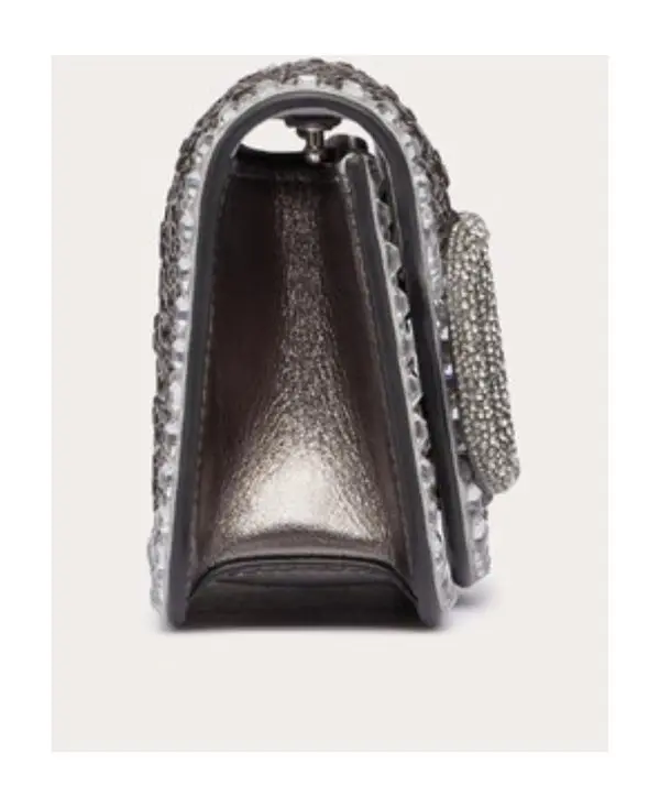 Valentino Garavani Rhinestone Embellished Small Shoulder Bag