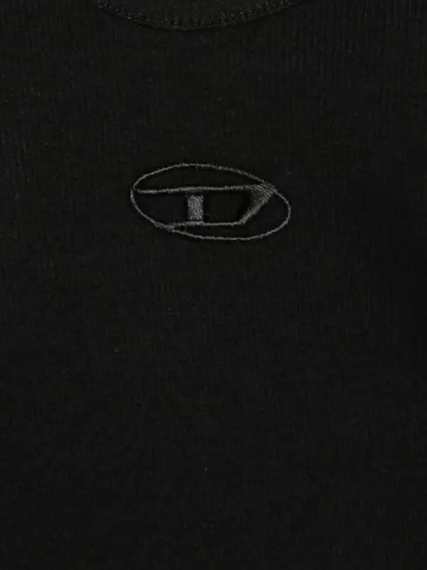 DIESEL® Logo Racerback T-shirt - Black