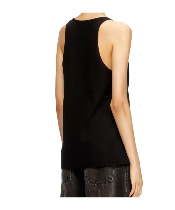 DIESEL® Logo Racerback T-shirt - Black