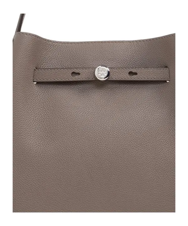 Tory Burch Romy Drawstring Shoulder Bag - Grey