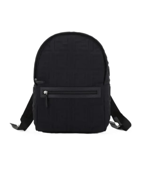 Fendi Ff Embossed Logo Backpack