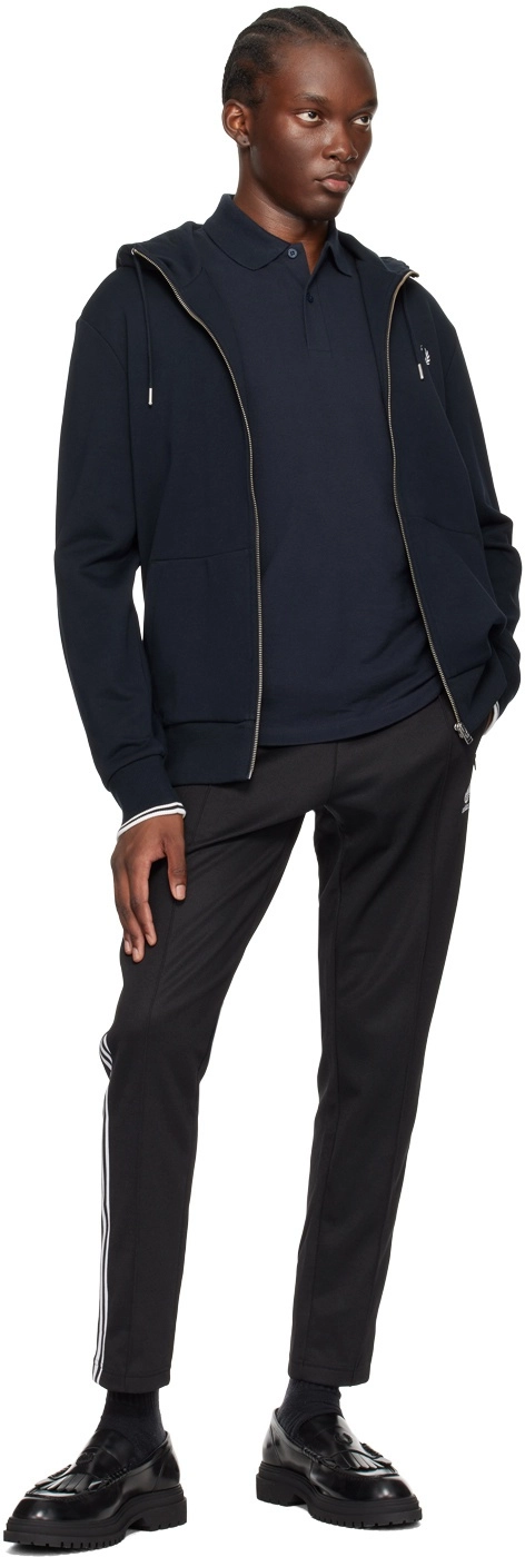 Fred Perry M3 Piqué Polo Shirt - Navy/ice