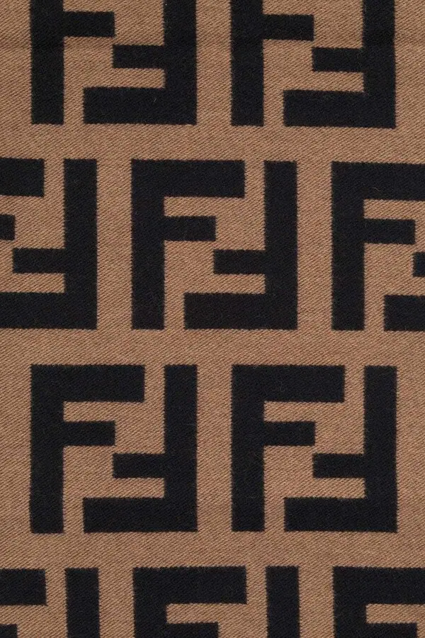 Fendi Ff Motif Scarf