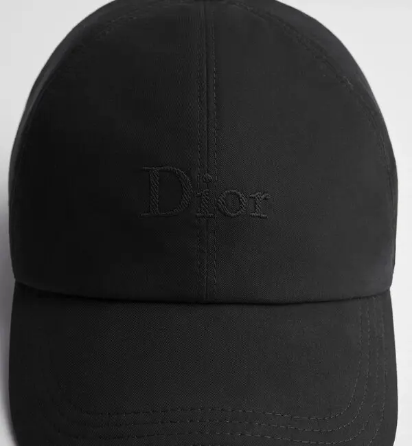 Dior Embroidered Baseball Cap
