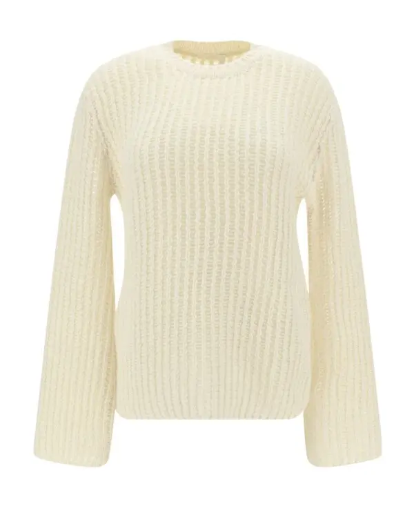 Chloé Long-sleeved Crewneck Knitted Jumper - No