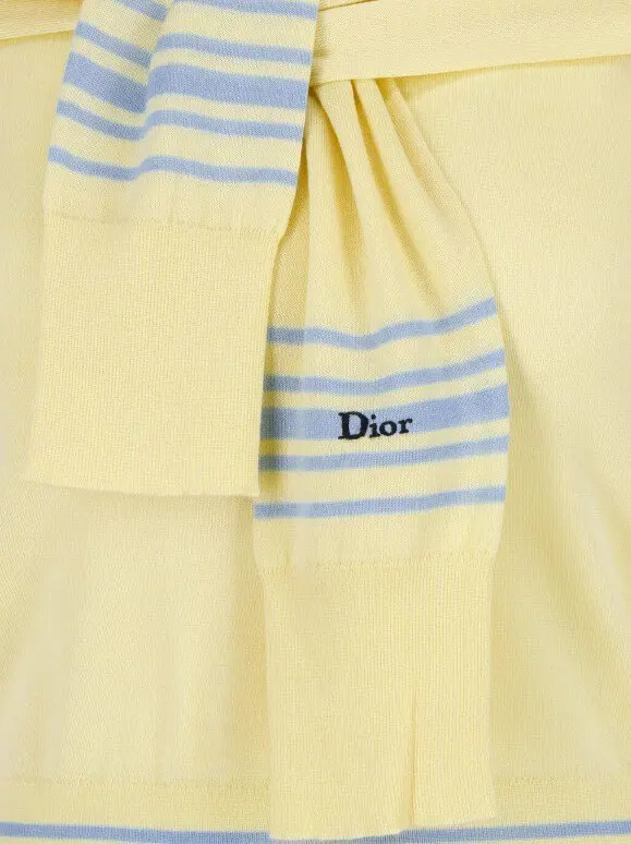 Dior Striped Knit Sweater