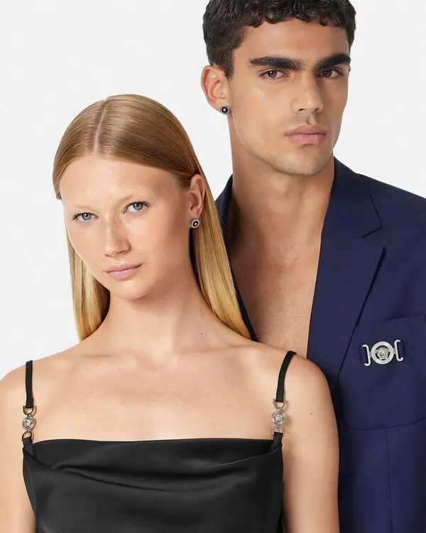 Versace Medusa Stud Earrings