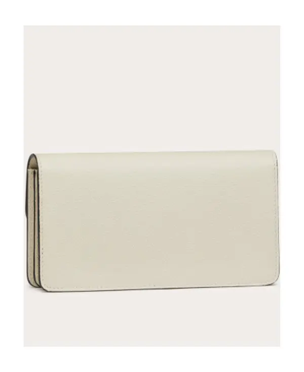 Valentino Garavani Vsling Foldover Top Clutch Bag