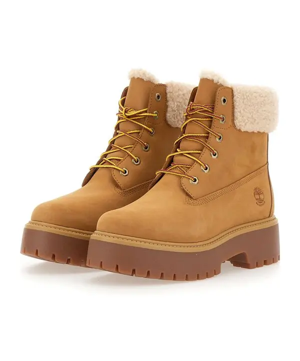 Timberland Shearling-lined Platform Boots