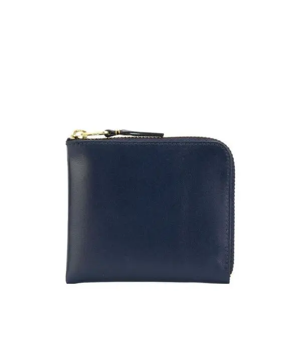 Comme Des Garçons Zip-around Coin Purse - Blue