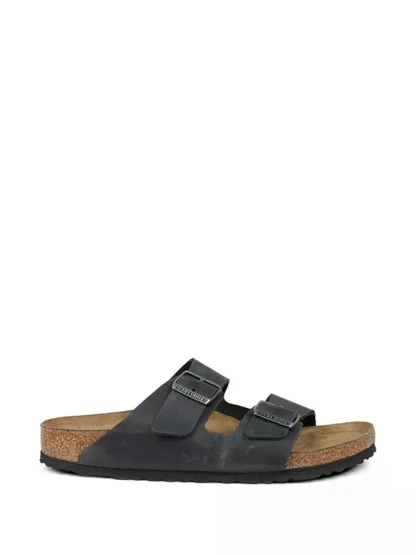 BIRKENSTOCK Arizona Buckle-fastening Sandals - Black