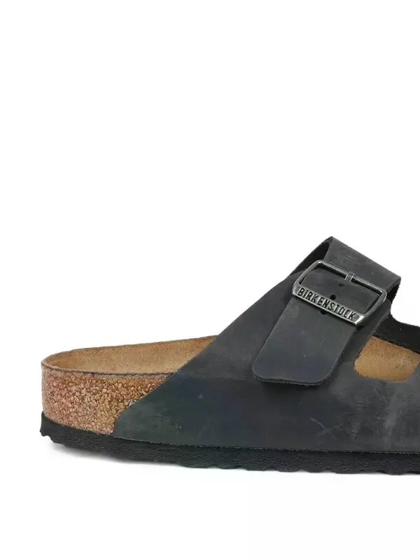 BIRKENSTOCK Arizona Buckle-fastening Sandals - Black