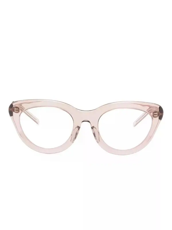 MEGANE AND ME Cat-eye Acetate Glasses - Neutrals