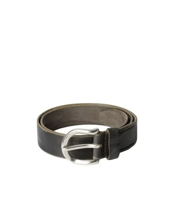Our Legacy Classic Leather Belt - Green