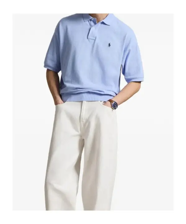 Polo Ralph Lauren Oversized Knit Polo Shirt