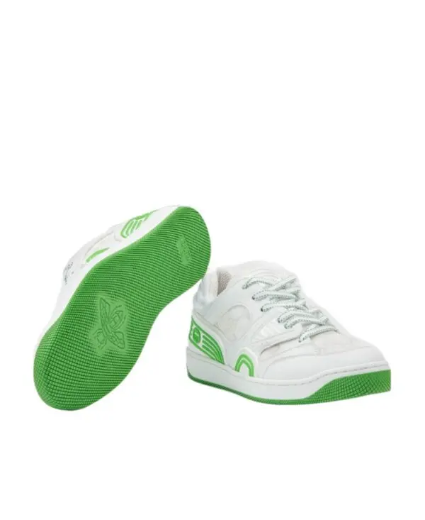 Gucci Basket Sneakers - White