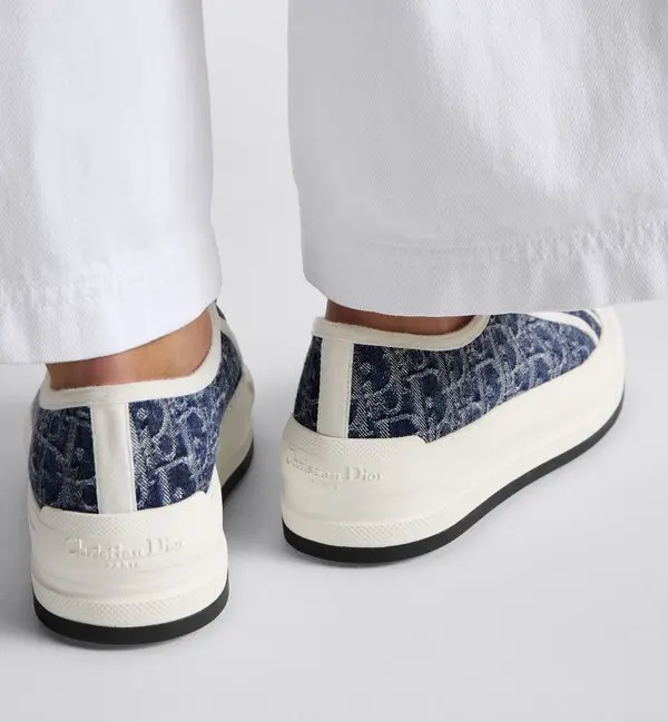 Dior Walk'n' Platform Sneakers With Signature Detailing