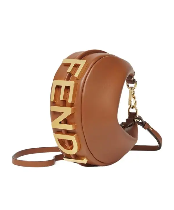 Fendi Mini Baguette Bag - Brown