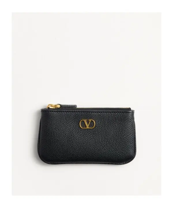 Valentino Garavani Vlogo Signature Keyring Pouch