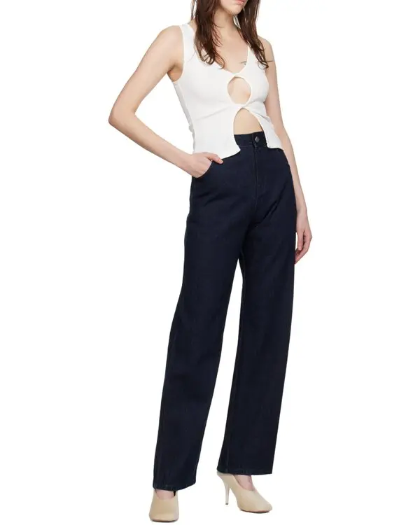 Christopher Esber Cut-out Knotted Top