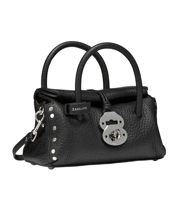 ZANELLATO Baby Top Handle Bag - Black