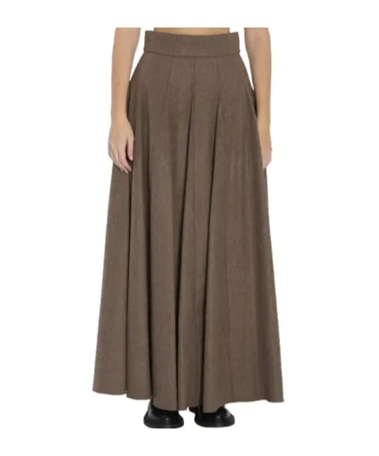 Max Mara Bellico Flared Maxi Skirt