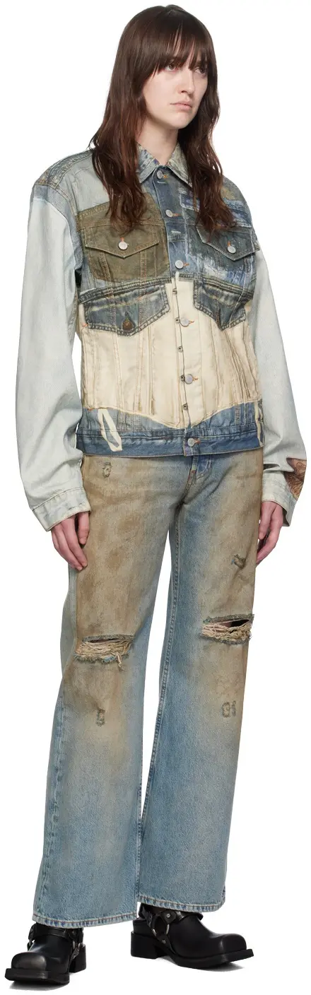 Acne Studios Loose-fit Wide-leg Jeans
