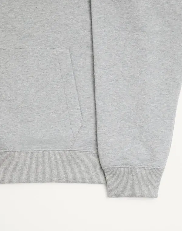 Valentino Garavani Cotton Hoodie With Vlogo Embroidery
