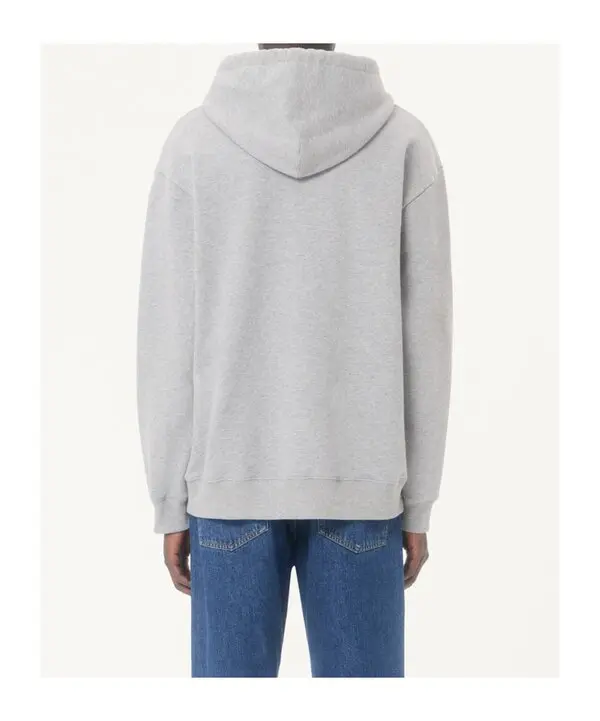 Valentino Garavani Cotton Hoodie With Vlogo Embroidery