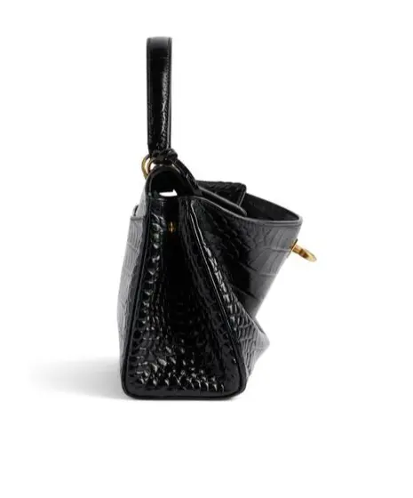 Balenciaga Rodeo Embossed Top Handle Bag