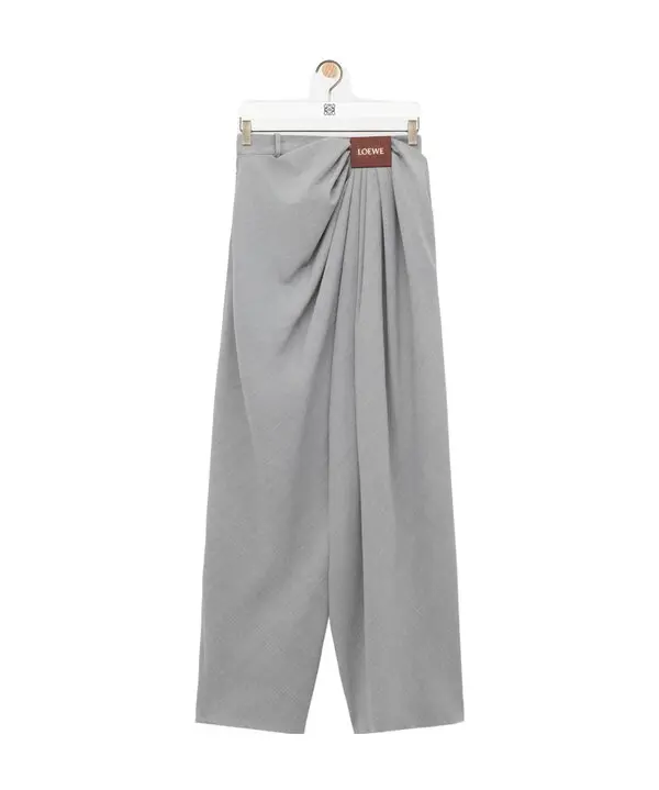 Loewe Draped Loose Fit Trousers