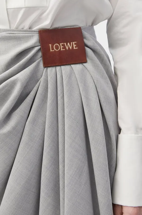 Loewe Draped Loose Fit Trousers