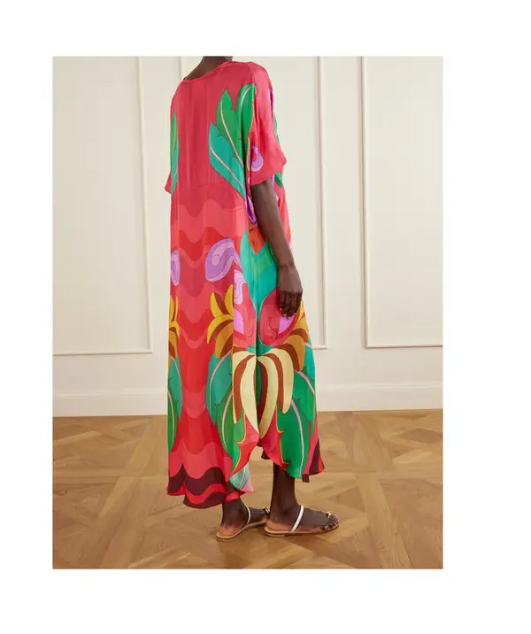 Farm Rio Short-sleeved Printed Dress
