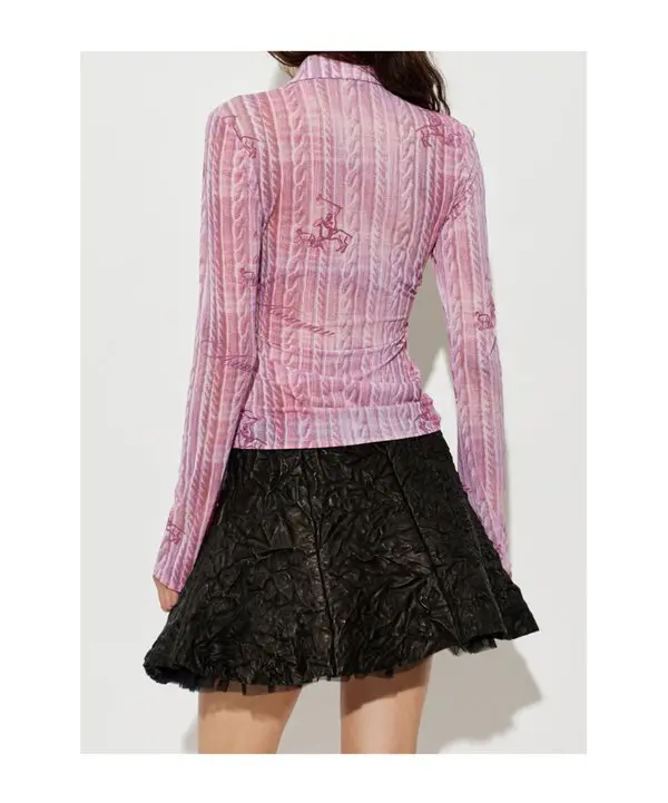 AVAVAV Fitted Printed Shirt