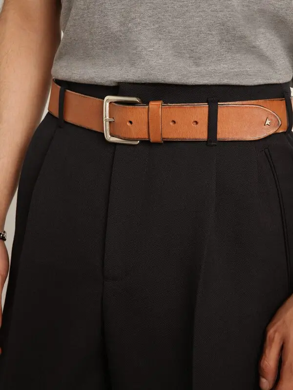 GOLDEN GOOSE Leather Belt
