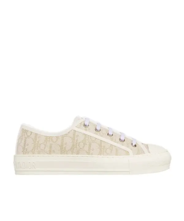 Dior Christian Walk'n' Lace-up Sneakers - White