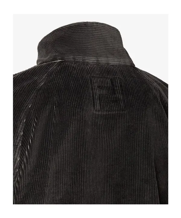 Fendi High Neck Zip-up Blouson