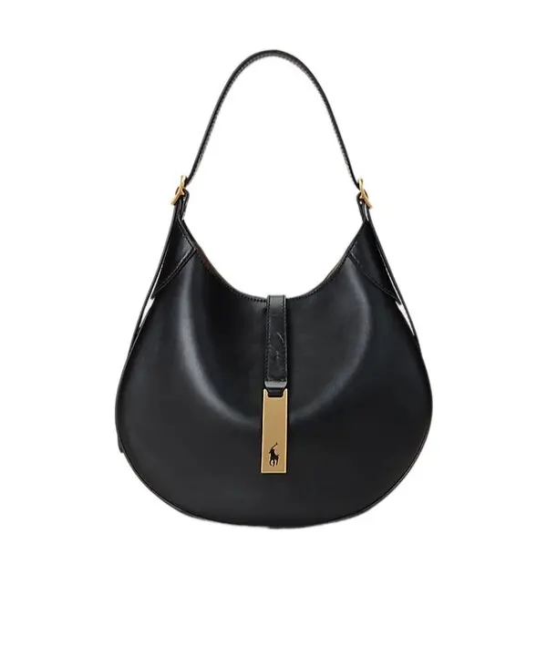 Polo Ralph Lauren Small Polo Id Shoulder Bag - Black