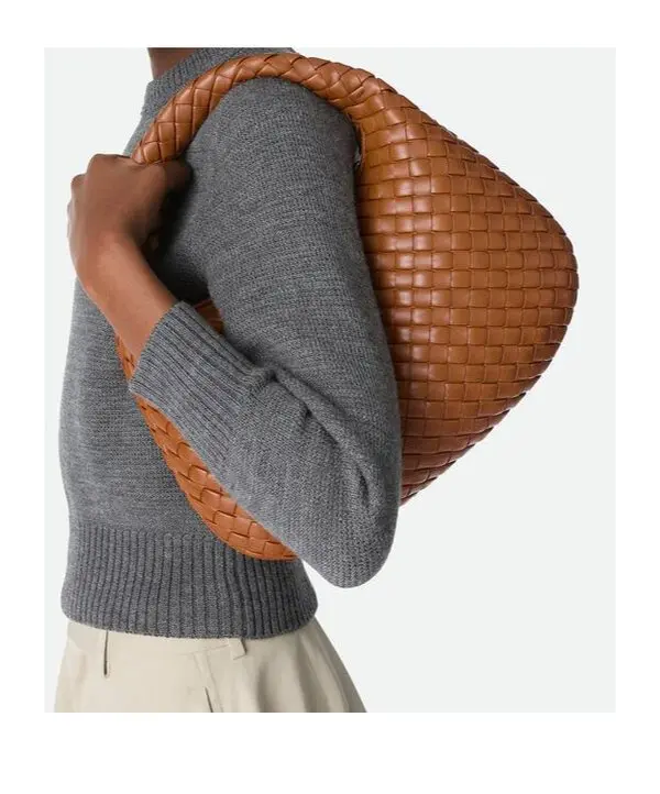 Bottega Veneta Small Veneta Intrecciato Hobo Bag
