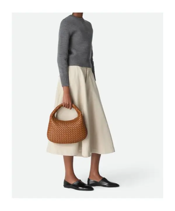 Bottega Veneta Small Veneta Intrecciato Hobo Bag