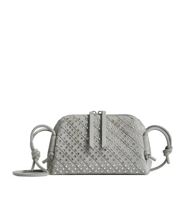 Bottega Veneta Concert Pouch With Rhinestone Embellishments