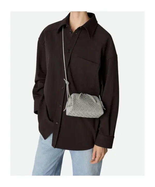 Bottega Veneta Concert Pouch With Rhinestone Embellishments