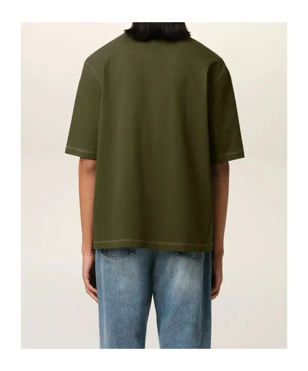 Ami Logo Printed Oversized Fit T-shirt