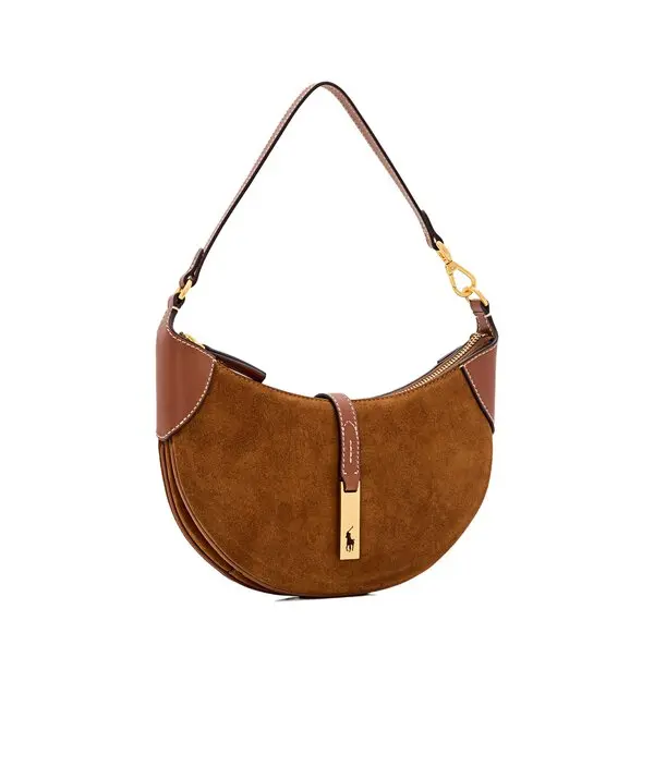 Polo Ralph Lauren Zipped Shoulder Bag - Brown