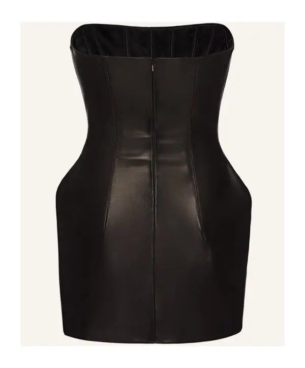 Magda Butrym Off-shoulder Corset Mini Dress