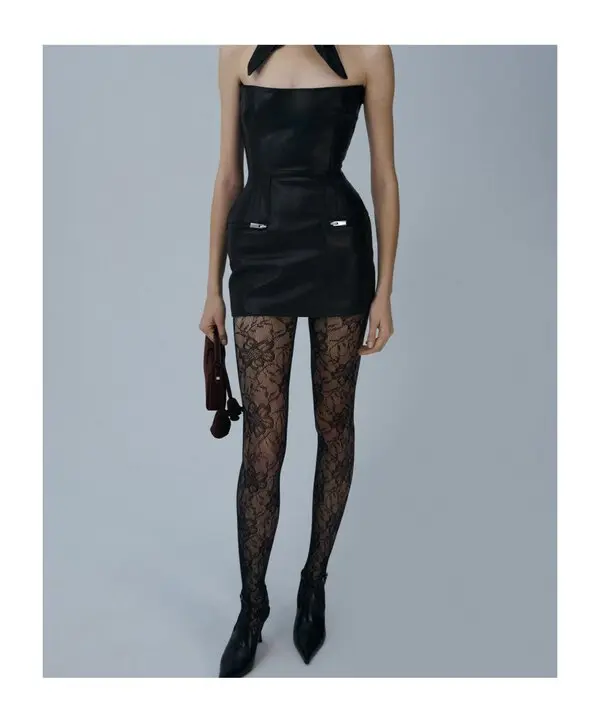 Magda Butrym Off-shoulder Corset Mini Dress