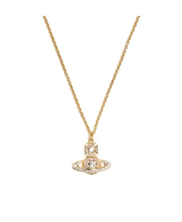 VIVIENNE WESTWOOD Orb-embellished Chain-linked Necklace - Black