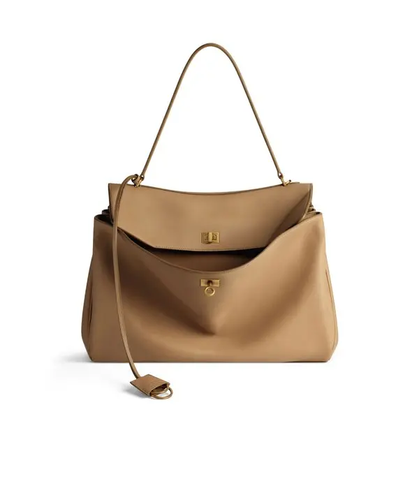 Balenciaga Rodeo Large Handbag - Brown
