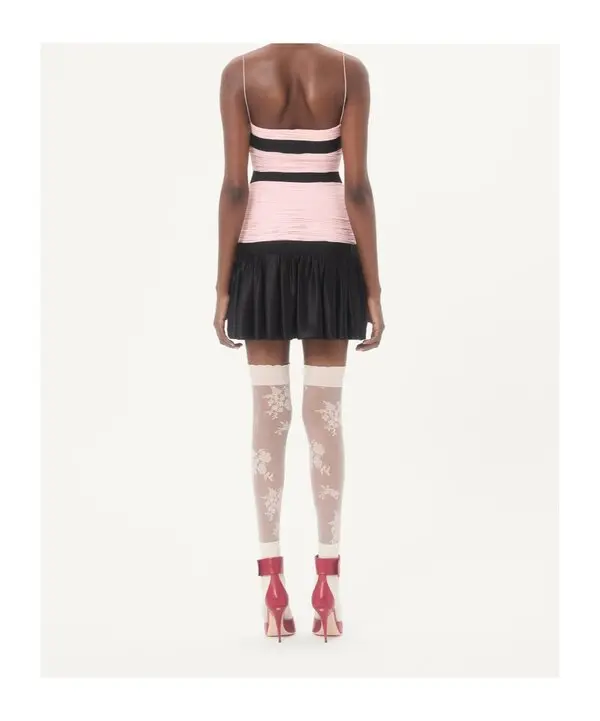 Valentino Garavani Bow Embellished Spaghetti Strap Dress